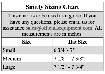 SMITTY HT110 Performance Flex Fit Hat - Black with White Piping ...